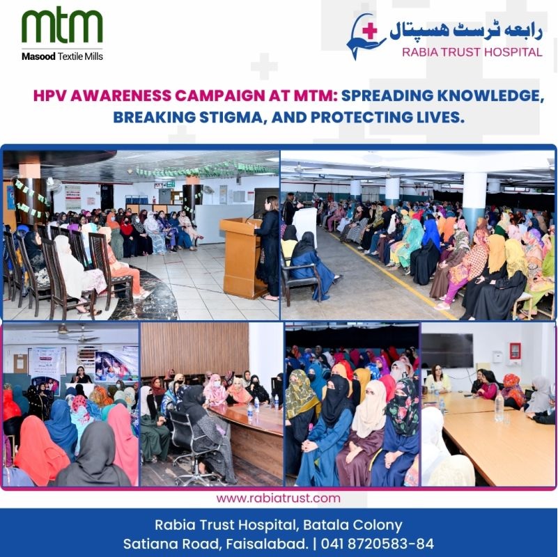 HPV Awareness Campaign – Rabia Trust Hospital